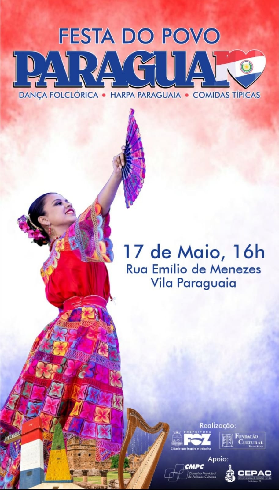 Foz do Iguaçu celebra o Dia do Povo Paraguaio com festa típica no dia ...